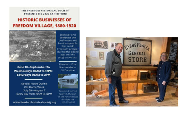 Past Exhibits – Freedom Historical Society & Museum